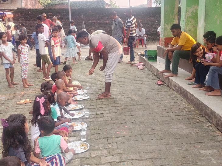 Girls' feast at Maa Jakani Temple | पकड़ी के माँ जाकनी मंदिर में बालिका ...
