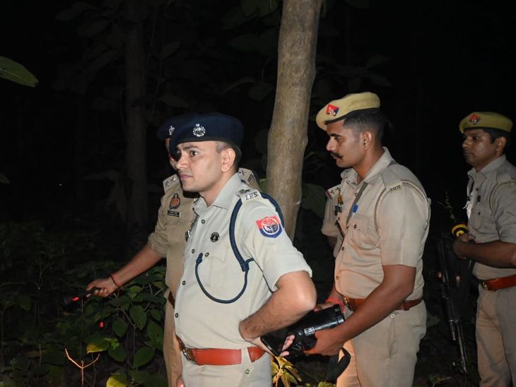 Half-burnt body of a youth found in the garden