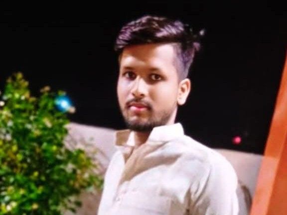 A young man hit by a trolley died in hospital.
