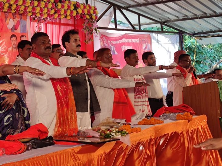 Assembly level conference organized in Duddhi | दुद्धी में विधानसभा ...