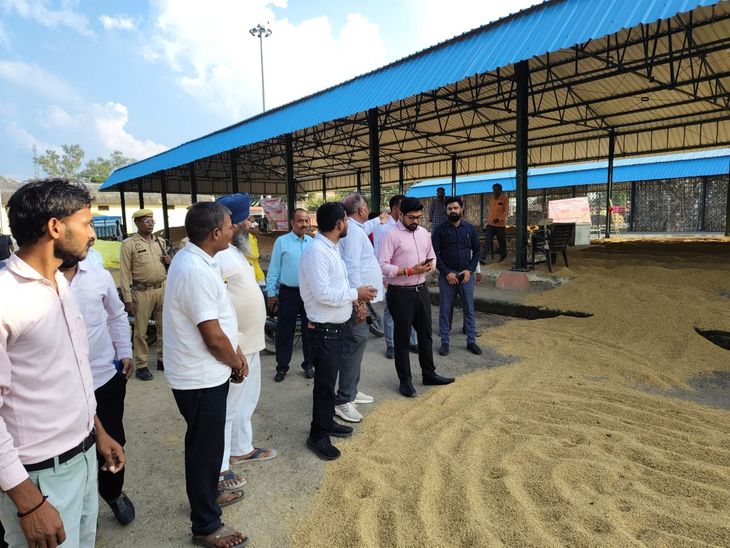 Paddy procurement begins at Maigalganj Naveen Galla Mandi in Mitauli