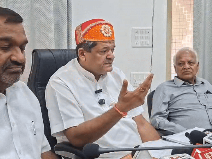 Udaipur - Food Minister Sumit Godara said that there will be strict ...