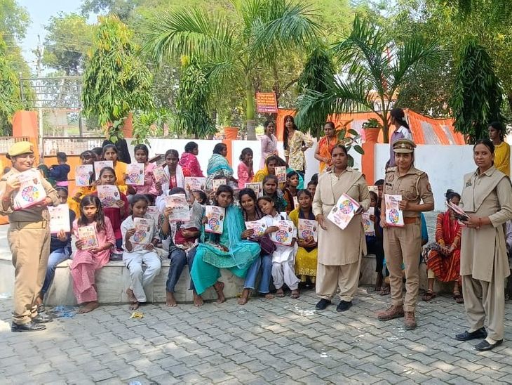 In Ratsar, women were informed about their safety and rights.