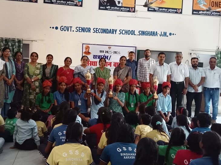 10 students of Singhana win district level competitions | सिंघाना के 10 ...