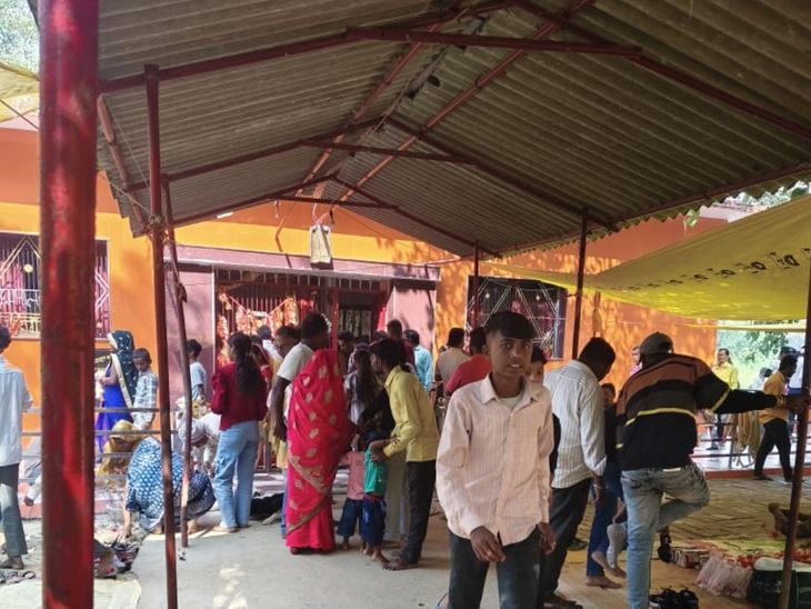 Crowds of devotees gathered at Bishun Baba Temple | बिशुन बाबा मंदिर ...