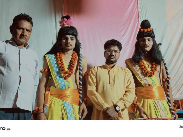 Today is the last day of the 47-year-old Ramlila in Bahapur. | बहापुर ...