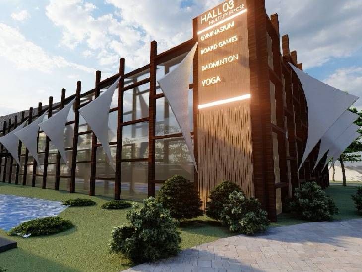 A sports complex will be built in Noida on PPP or BOT basis. It will be ...