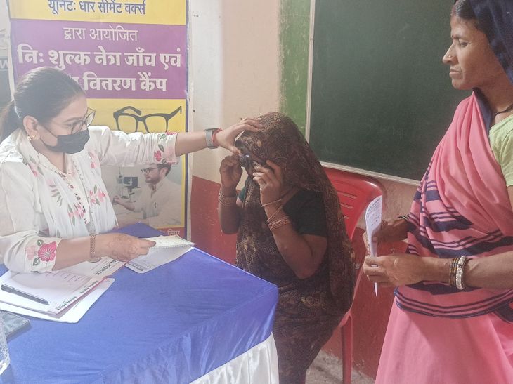 Health camp organized in Muhali of Manawar