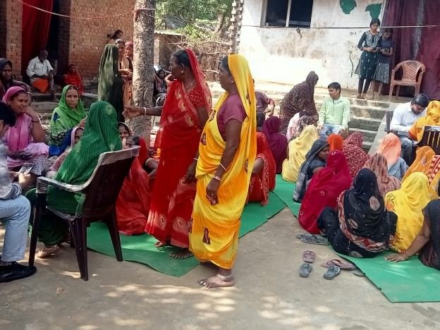 Lucknow team inspected self-help group