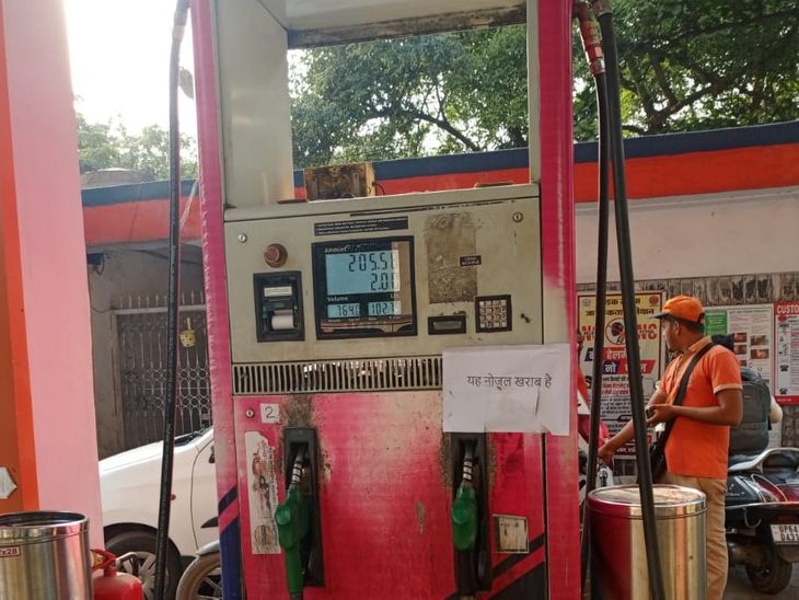 A petrol pump machine found faulty during inspection is back in operation.