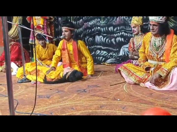 Laxman Shakti staged in Ramlila Festival | रामलीला महोत्सव में लक्ष्मण ...