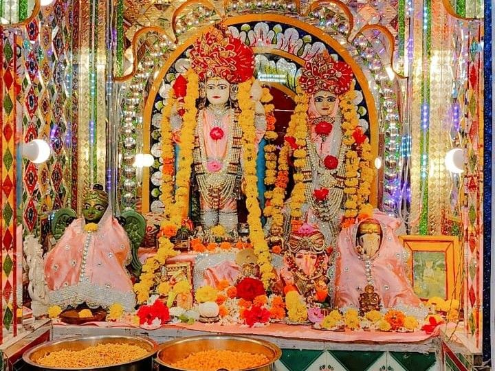 Annakut festival at Satyanarayan Temple in Khirkiya