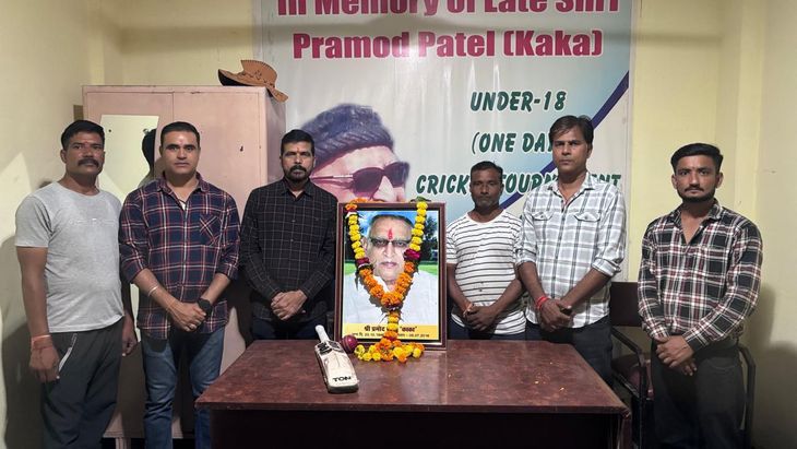 Tributes were paid to the late Pramod Patel at the BSI ground and ...