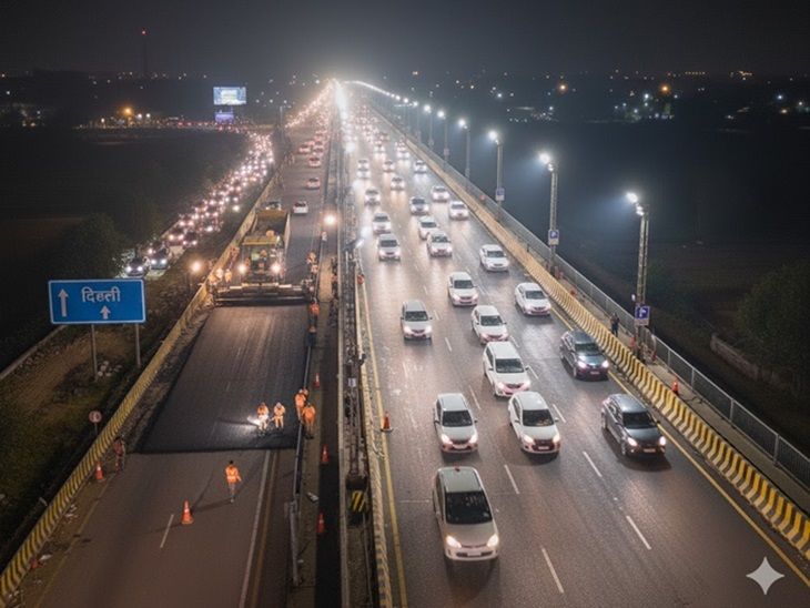 Bahalgarh flyover in Sonipat will be closed Traffic Advisory NHAI Work ...