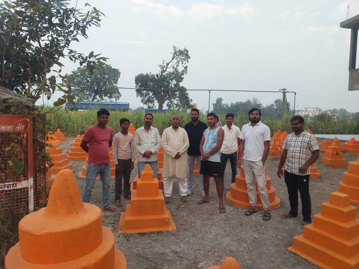 Preparations for Chhath Puja are in full swing in Chhapia Baghel ...