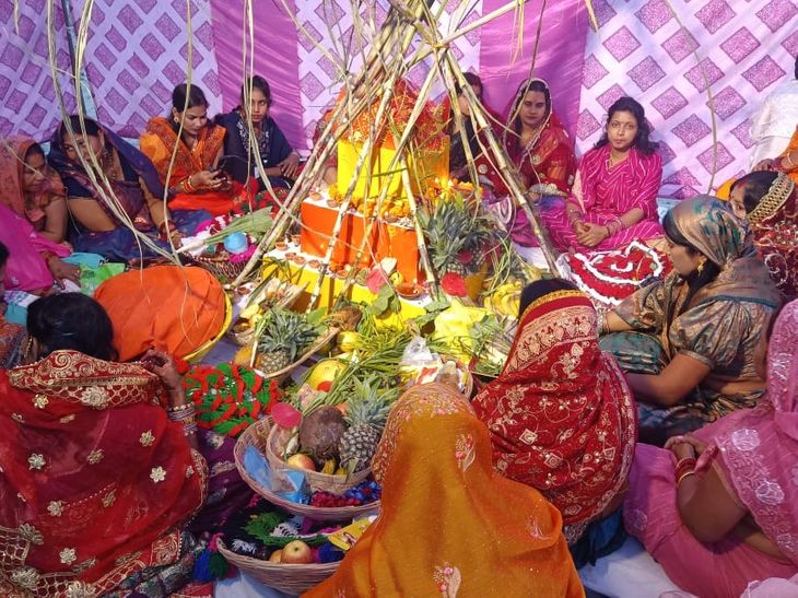 Chhath festival on the banks of Bhakra Dam in Rampur | रामपुर में ...