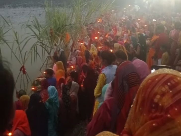 Chhath Puja festival in Rehra Bazaar | रेहरा बाजार में छठ पूजा का पर्व ...