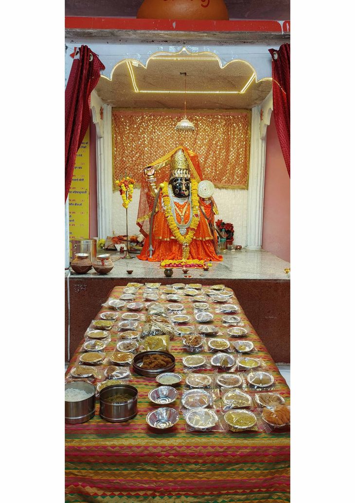 Annakut festival celebrated in the court of Shri Sachchi Mata Chamunda ...