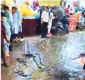 On the lines of Madar Gate, now three drains will be constructed from ...
