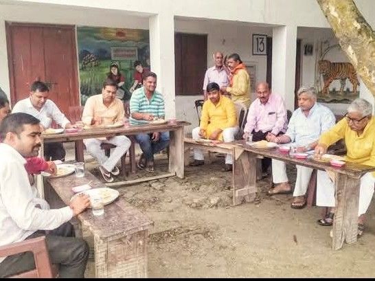 Amla pooja at Bhatpar Rani on Akshaya Navami