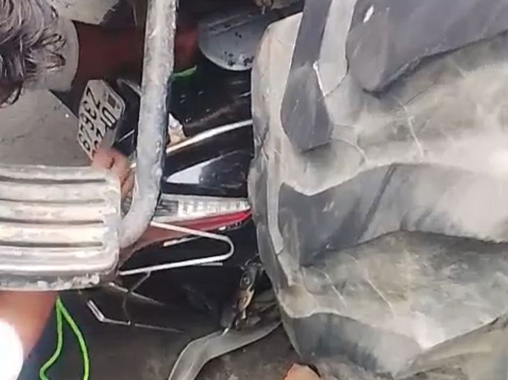 Woman seriously injured after being hit by tractor-trolley