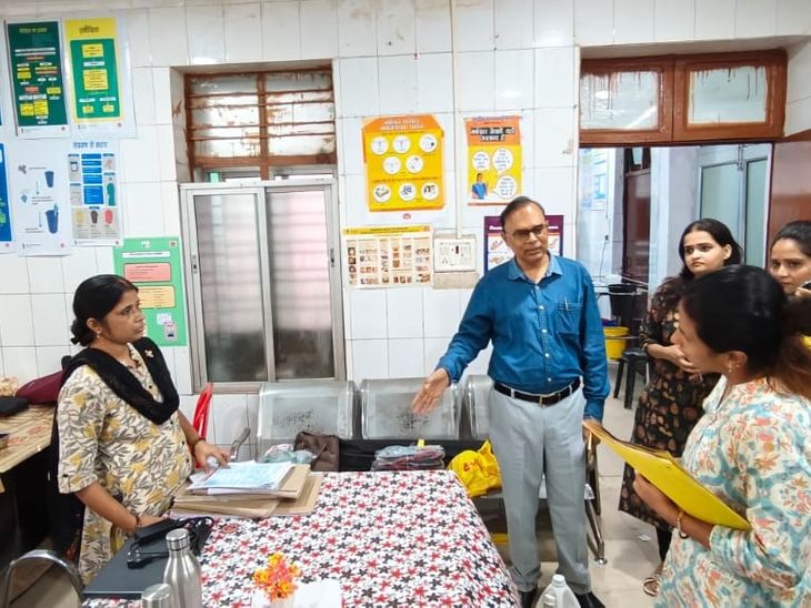 CMO conducted surprise inspection of health centres
