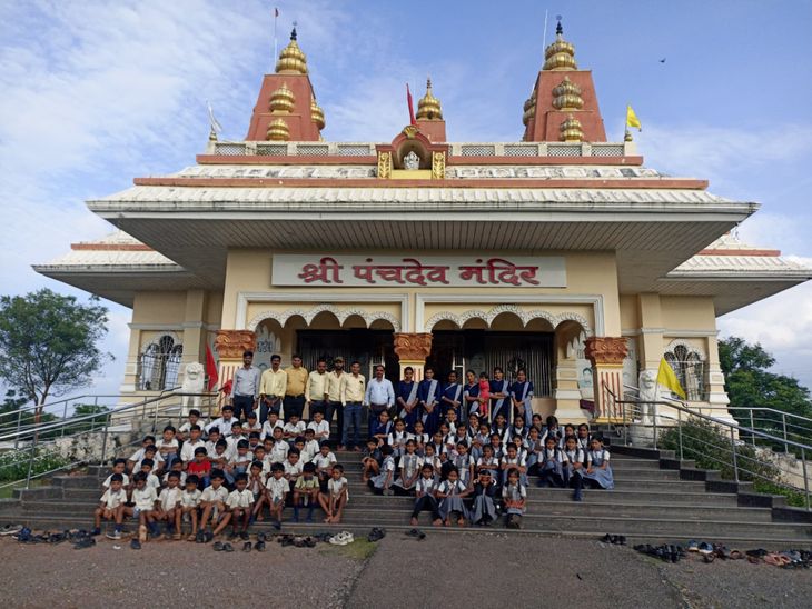 Gave the message of cleanliness by visiting Panchdev temple | पंचदेव ...