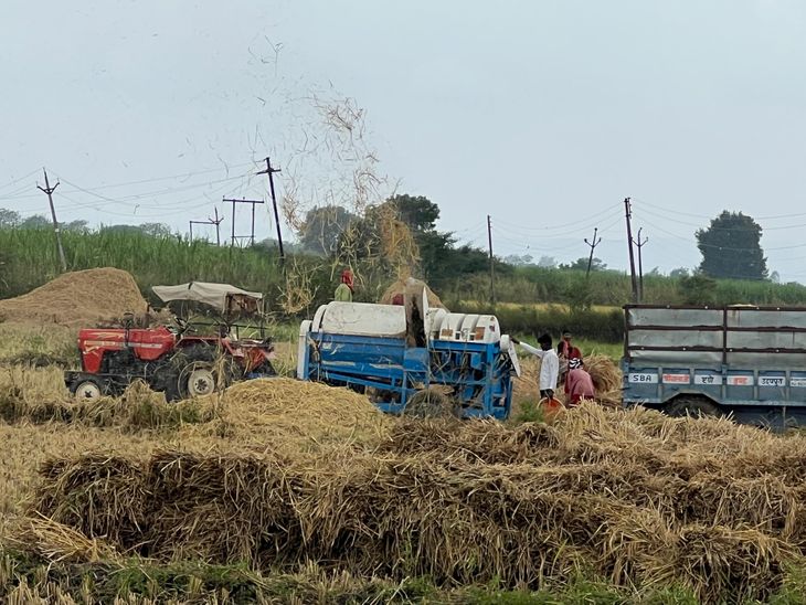 Despite the harsh weather, field work has intensified, with farmers ...