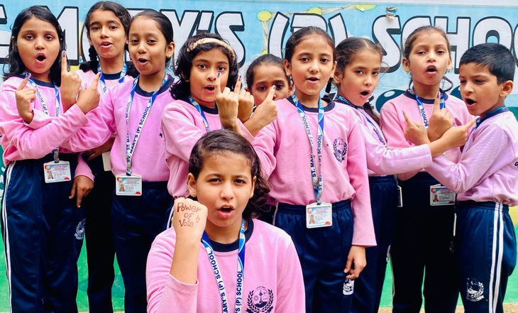 In the voter awareness campaign, children inspired people to vote ...