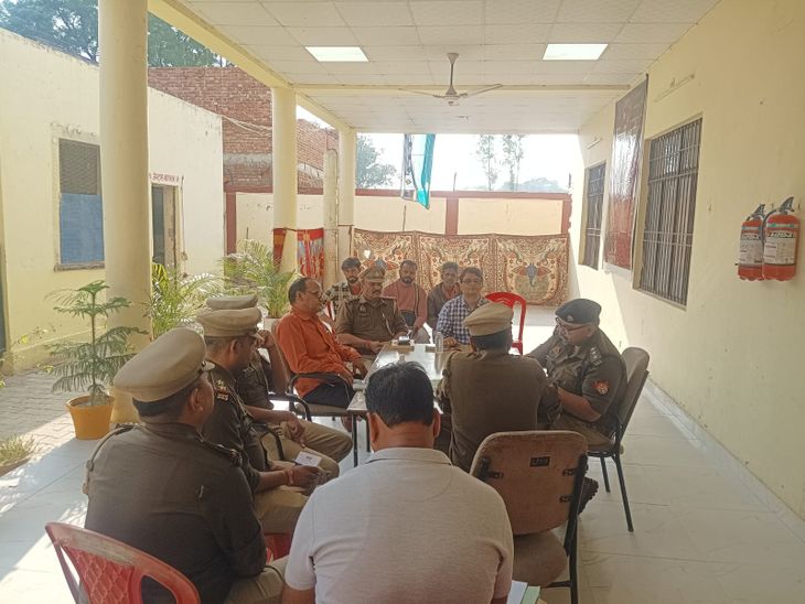 Important meeting on security of Bateshwar fair in Agra