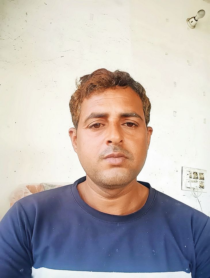 Two youths from Tonk, who were returning by bike after finishing their work as a confectioner ...