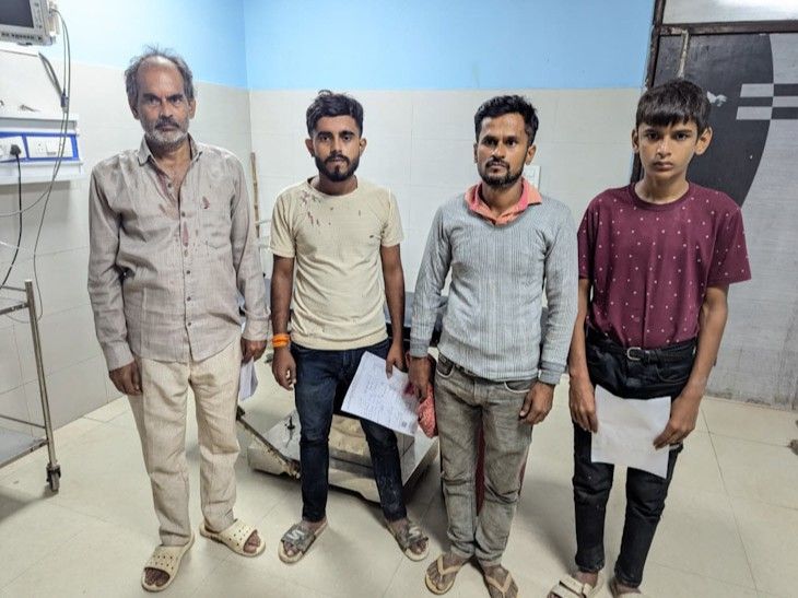 Five people including father and son were beaten up, Muffasil Police ...