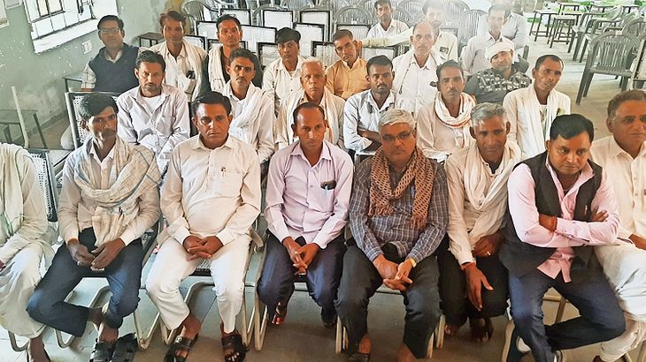 Booth level agents were trained in four shifts. | बूथ लेवल एजेंटों का ...