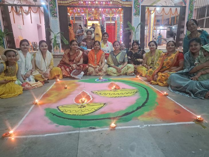 Dev Deepawali at Ramanujganj Ram Temple