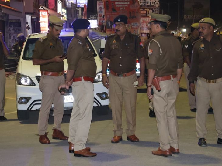 Handia police conducted checking campaign at Janghai intersection.