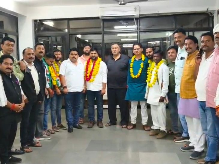 Monu Raja became the District President of Youth Congress