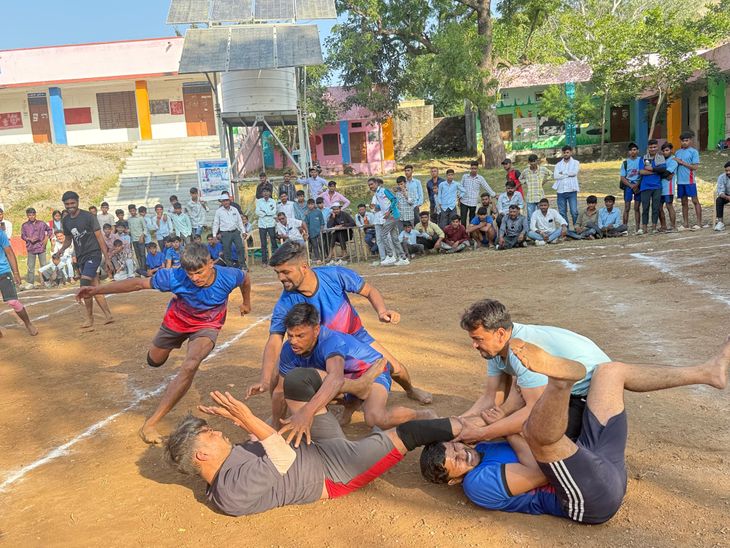 Kabaddi competition in Lasadia on Birsa Munda's birth anniversary ...