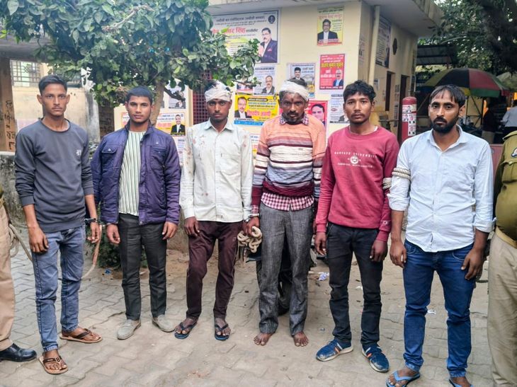 Sambhal police sent six villagers to jail | संभल पुलिस ने छह ग्रामीणों को जेल भेजा: साधुमणि गंगा ...