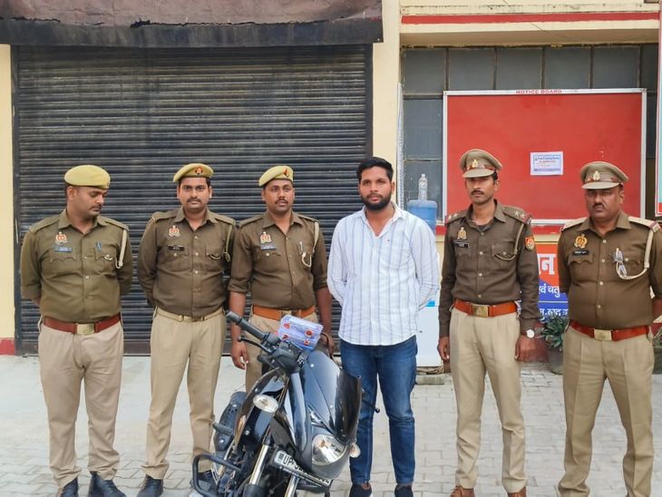 History sheeter arrested in Muhammadabad Gohna | मुहम्मदाबाद गोहना में ...