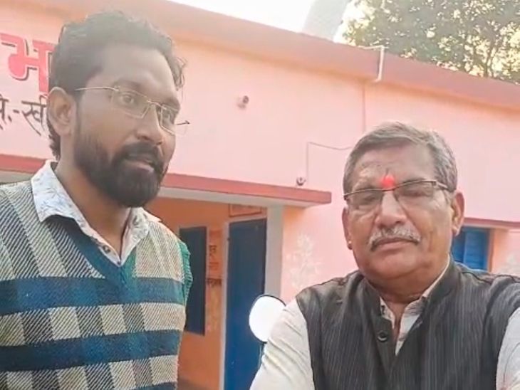 Kusandi Pradhan representative gave details of development works ...