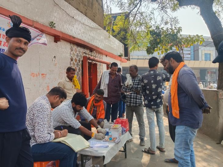 387 people were tested for free at the HIV camp.