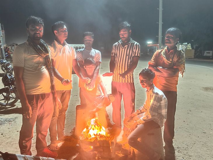 The cold wave intensifies in Nokh Phalodi | नोख फलोदी में बढ़ा सर्दी का ...