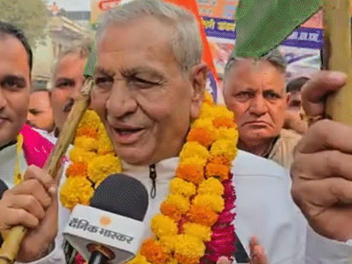 Bharat Ekta Yatra taken out in Mathura