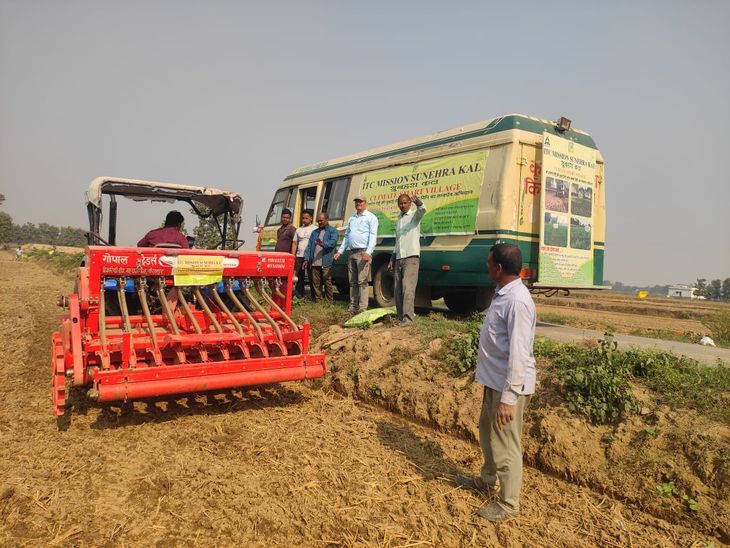 ITC Mission starts direct sowing of wheat