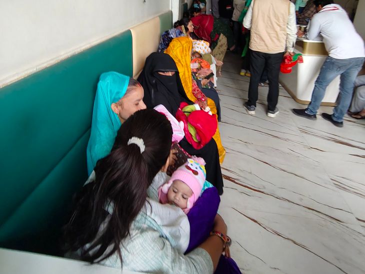 Children are falling prey to influenza in Hathras