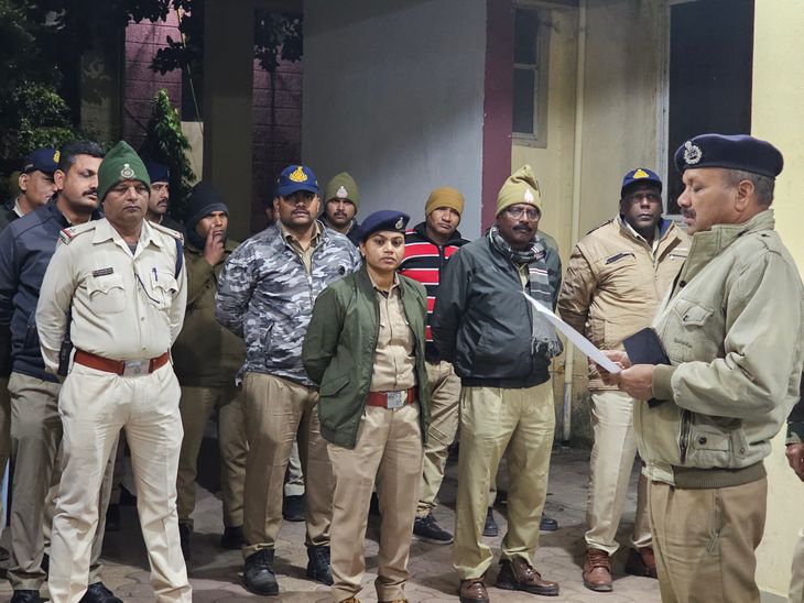 Night long combing patrol in Mandsaur district