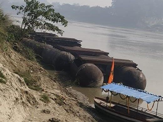 Pipa bridge not installed even after the deadline
