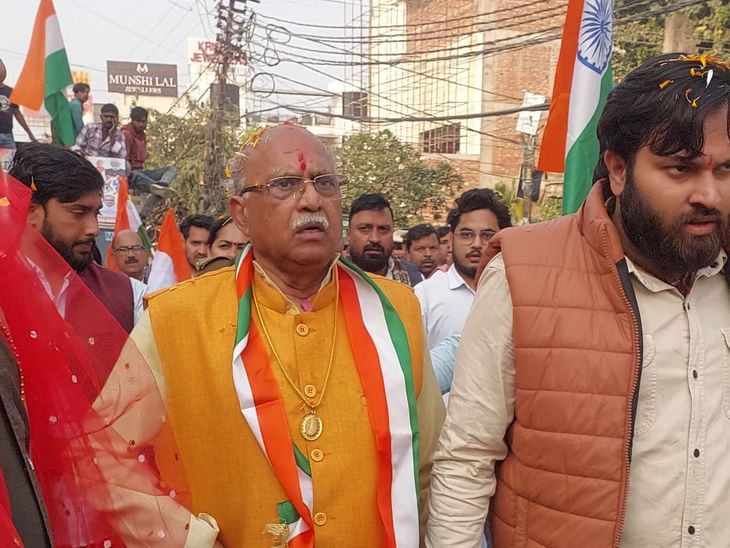 MLA Amit Agarwal health deteriorated during the BJP padyatra