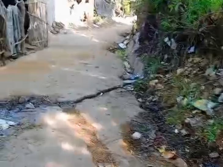 Sanitation system stalled in Satora village
