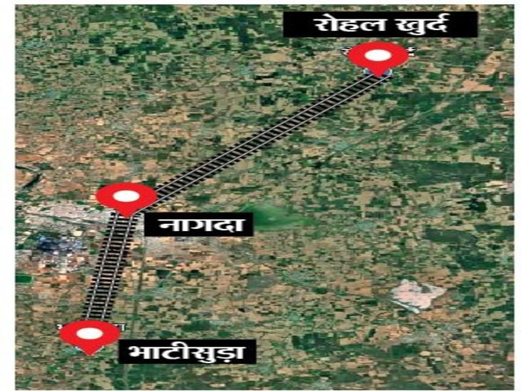 The 13.70 km Nagda-Bypass line will be constructed; no need to stop for ...